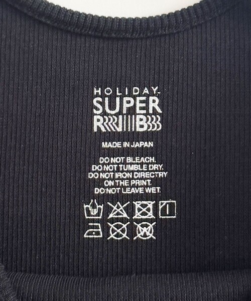HOLIDAY（ホリデイ）の「SUPER RIB CAMISOLE（）」 - WEAR
