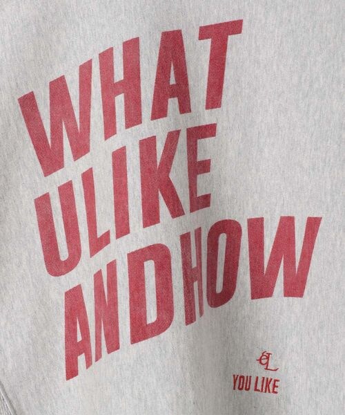 JEANASIS（ジーナシス）の「Logo Sweat Pullover（）」 - WEAR