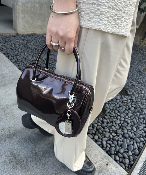 mystic（ミスティック）の「loti エナメルボストンBAG（）」 - WEAR