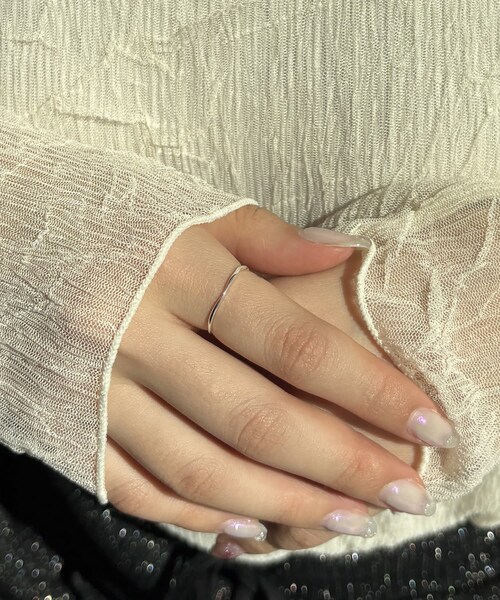 Lattice（Lattice）の「＜silver925>ニュアンスリング（リング）」 - WEAR