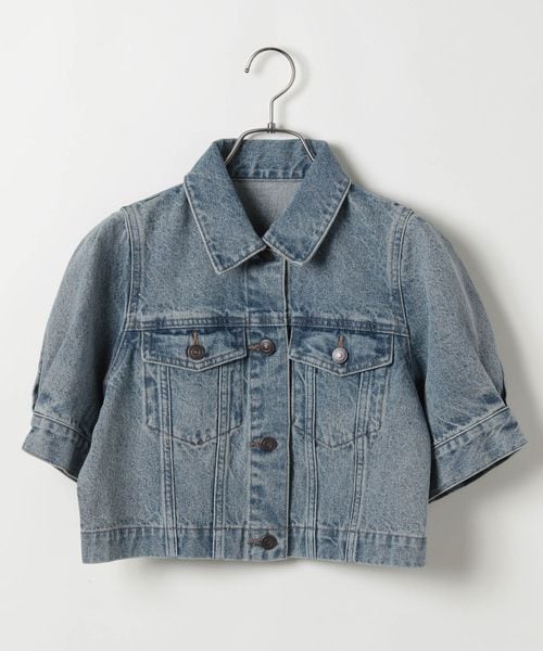 Heather（ヘザー）の「Denim Jacket（半袖）（）」 - WEAR