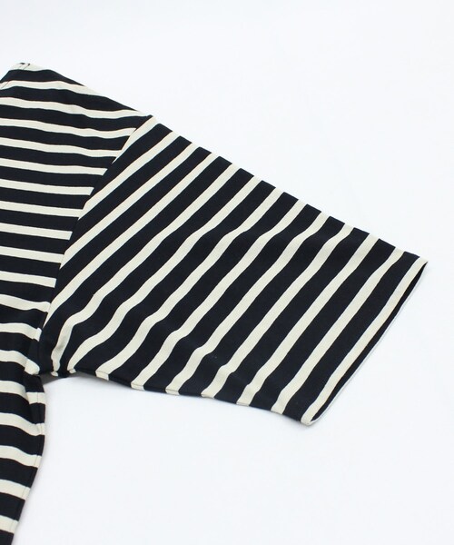 RNA-N（アールエヌエーエヌ）の「M2431 コットンボーダーハーフスリーブバスクT（）」 - WEAR
