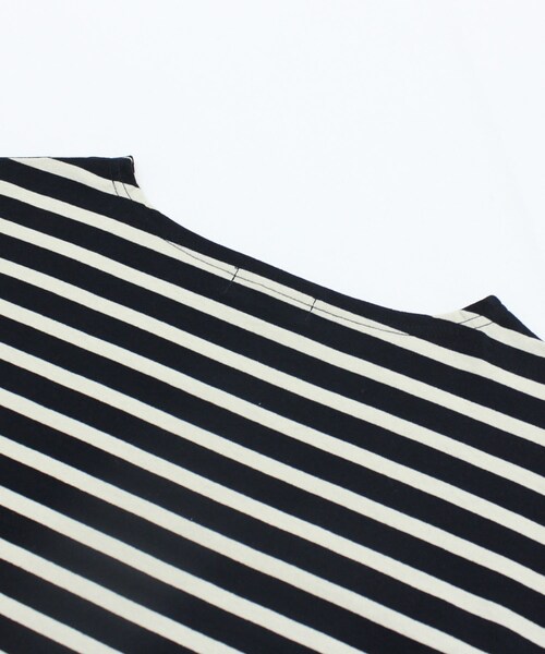 RNA-N（アールエヌエーエヌ）の「M2431 コットンボーダーハーフスリーブバスクT（）」 - WEAR