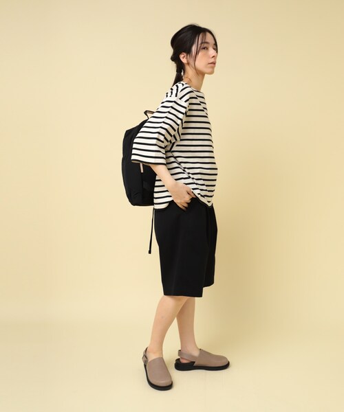 RNA-N（アールエヌエーエヌ）の「M2431 コットンボーダーハーフスリーブバスクT（）」 - WEAR