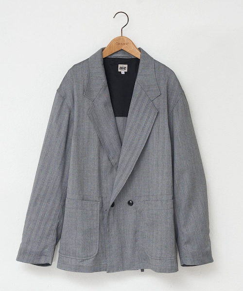 CIAOPANIC（チャオパニック）の「【AïE/エーアイイー】EZ JACKET － PE/R SERGE（テーラードジャケット）」 - WEAR