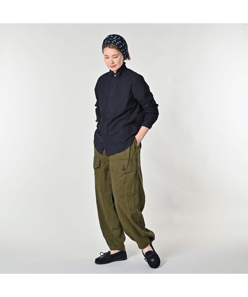 45R（フォーティファイブアール）の「コンパクトダンプの908ローファー比翼シャツ（）」 - WEAR