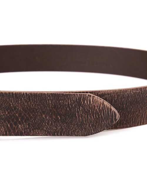 AVIREX（アヴィレックス）の「CRACK LEATHER BELT（）」 - WEAR