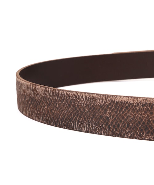 AVIREX（アヴィレックス）の「CRACK LEATHER BELT（）」 - WEAR