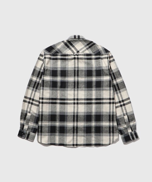 ADAM ET ROPE'（アダムエロペ）の「【Woolrich Black Label】FLANNEL PLAID 2PKT SHIR ...