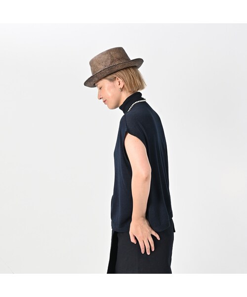 45R（フォーティファイブアール）の「ホール超ガーゼのMタートル（インディゴ）（）」 - WEAR
