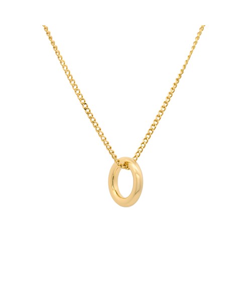 By Invite Only（バイインバイトオンリー）の「Gold Alex Charm Necklace（）」 - WEAR