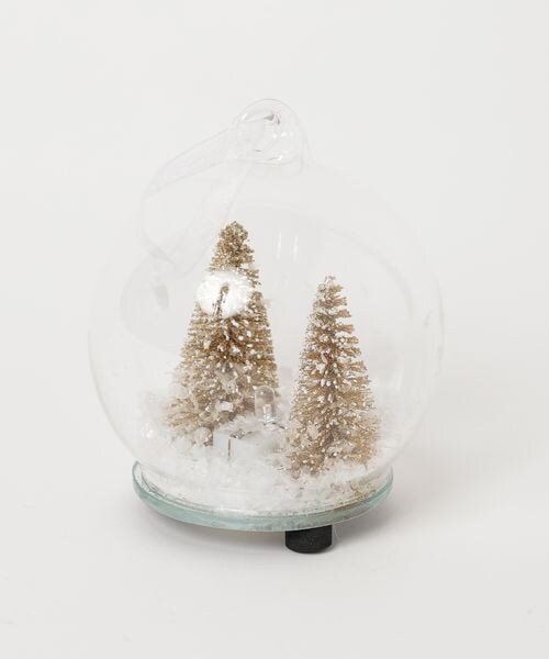 LAKOLE（ラコレ）の「LEDガラスドームオーナメント(S)（）」 - WEAR