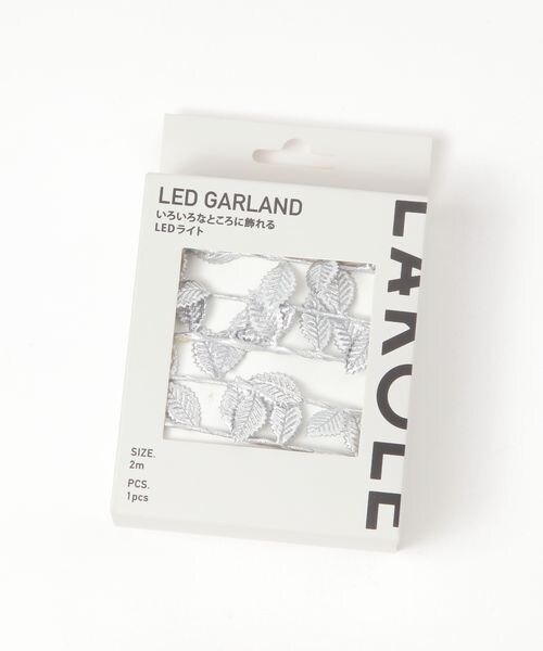 LAKOLE（ラコレ）の「グリッターリーフ[SILVER]（）」 - WEAR