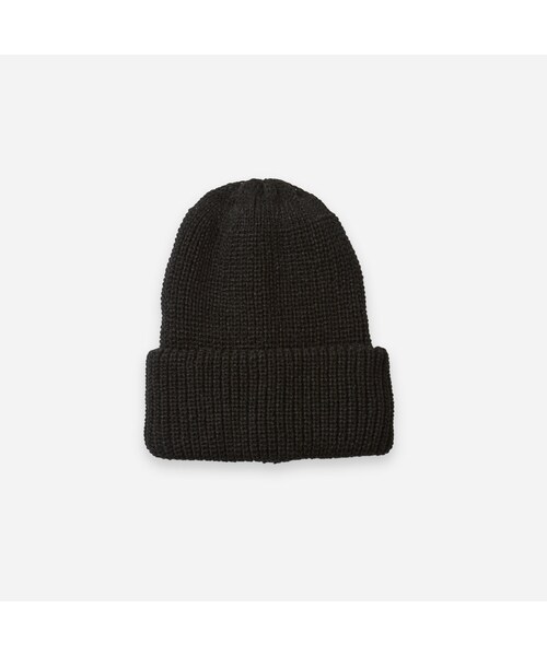 ROTOTO（ロトト）の「COZY CHUNKY BEANIE - BLACK - THE GREAT DIVIDE（）」 - WEAR