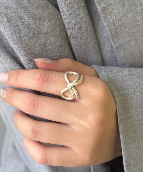 Lattice（Lattice）の「メタルリボンリング（リング）」 - WEAR