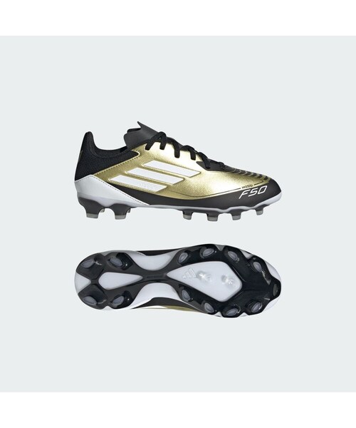 adidas（アディダス）の「キッズ F50 LEAGUE メッシ HG/AG / 土・人工芝用 / F50 League Messi HG/AG Kids（スニーカー）」 - WEAR