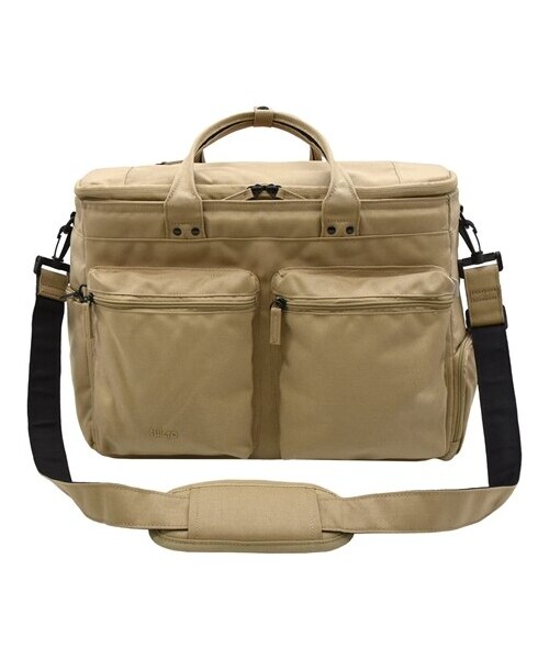 nissen（ニッセン）の「∴fulcro（フルクロ）13ポケット・27L対応はっ水Explorerボーイングボストンバッグ（A4対応）（ボストンバッグ）」 - WEAR