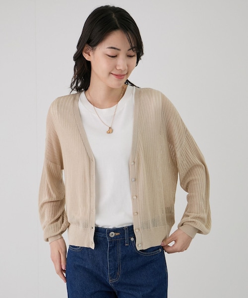 Jayro（ジャイロ）の「シアーカーディガン（カーディガン/ボレロ）」 - WEAR