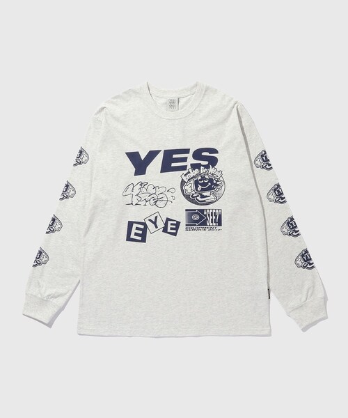 ADAM ET ROPE'（アダムエロペ）の「【YESEYESEE/イエスアイシー】Y.E.S. MONITOR L/S（Tシャツ/カットソー）」 - WEAR