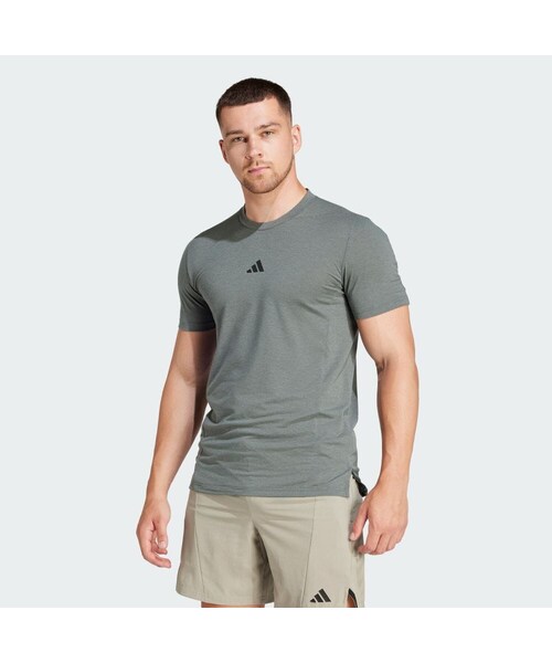 adidas（アディダス）の「Designed for Training ワークアウト半袖Tシャツ（Tシャツ/カットソー）」 - WEAR