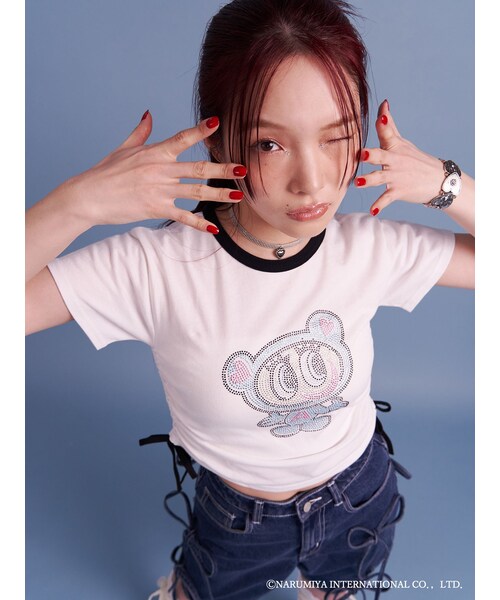 jouetie（ジュエティ）の「【ANGELBLUE×jouetie】ドロストTシャツ（その他）」 - WEAR