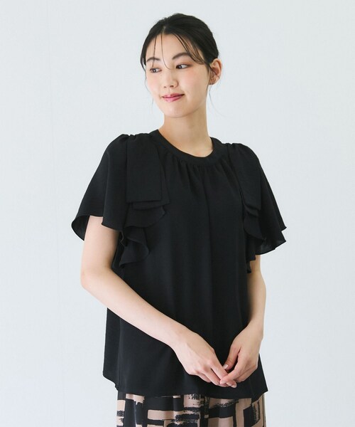 Jayro（ジャイロ）の「肩リボンブラウス（シャツ/ブラウス）」 - WEAR