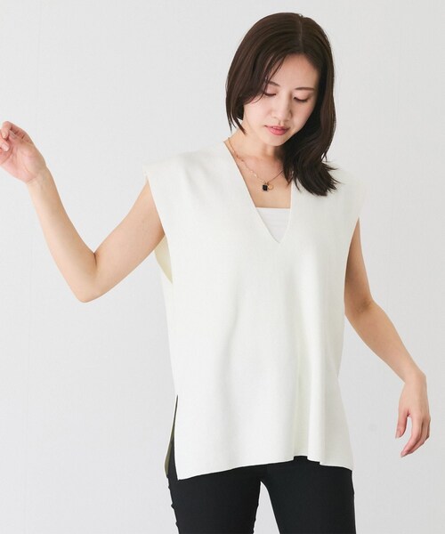 Jayro（ジャイロ）の「Vネックベスト（ベスト）」 - WEAR