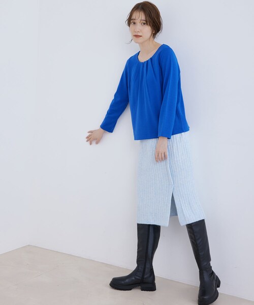 Jayro（ジャイロ）の「ウール混ニットスカート（スカート）」 - WEAR