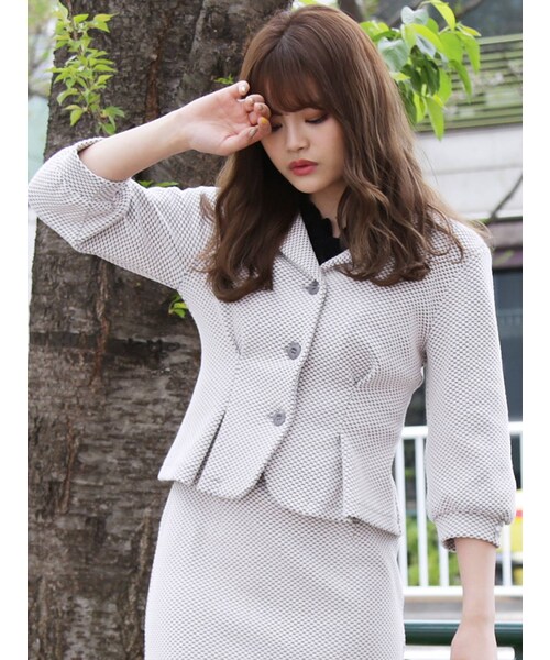 dazzlin（ダズリン）の「レトロコンパクトジャケット（テーラードジャケット）」 - WEAR