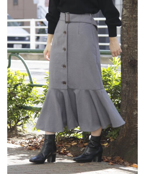 dazzlin（ダズリン）の「ペプラムマーメイドスカート（スカート）」 - WEAR