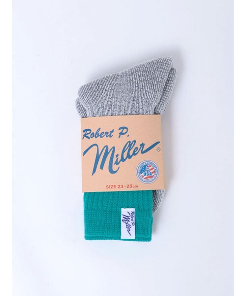RUNWAY channel SELECTION（ランウェイチャンネルセレクション）の「【MILLER】1P Socks-crew-（ソックス ...