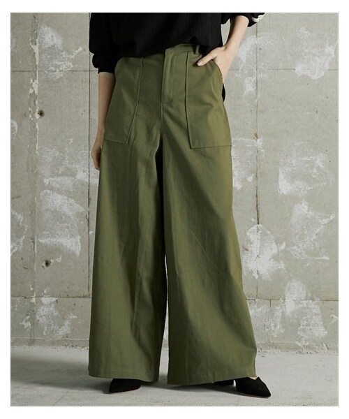 nissen（ニッセン）の「BIGポケットベイカーワイドパンツ [Soiunique]（）」 - WEAR