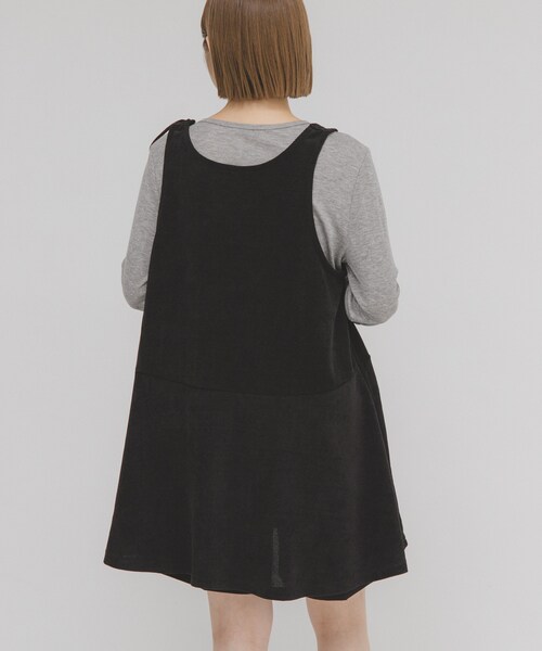 KBF（ケイビーエフ）の「2WAYローフレアミニワンピース（ワンピース）」 - WEAR
