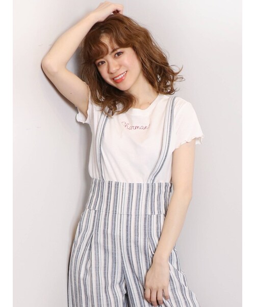 dazzlin（ダズリン）の「charmantチビTシャツ（Tシャツ/カットソー）」 - WEAR