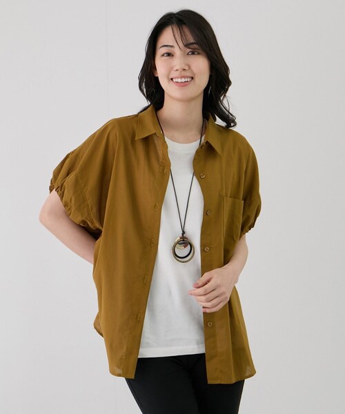 Jayro（ジャイロ）の「袖口ゴムギャザーブラウス（シャツ/ブラウス）」 - WEAR