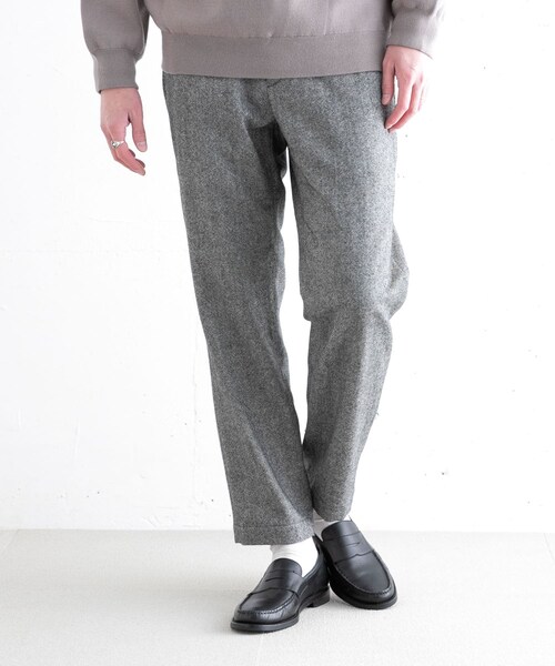 URBAN RESEARCH ROSSO（アーバンリサーチロッソ）の「ウールテーパードイージーパンツ（その他パンツ）」 - WEAR