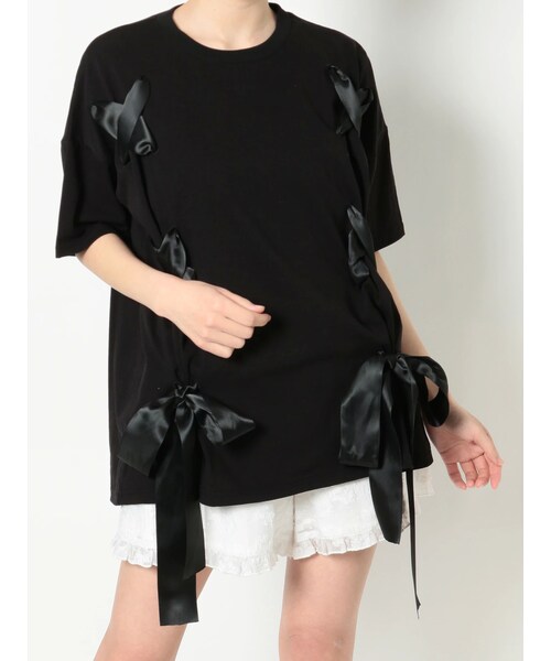 merry jenny（メリージェニー）の「Ribbon Teeチュニック（チュニック）」 - WEAR