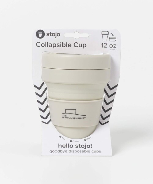 THE GOODLAND MARKET（ザグッドランドマーケット）の「『別注』stojo×TGM stojo cup 355ml（グラス ...