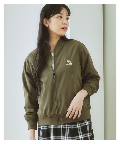 nissen（ニッセン）の「moz（モズ）MA－1ブルゾン（モッズコート）」 - WEAR