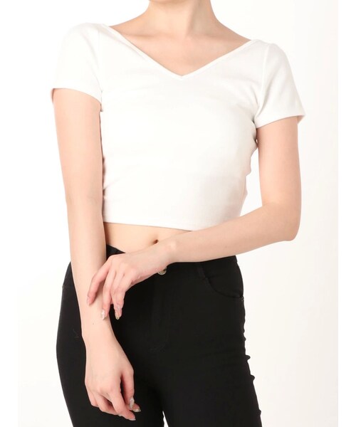 GYDA（ジェイダ）の「2WAYスピンドルT/S（Tシャツ/カットソー）」 - WEAR