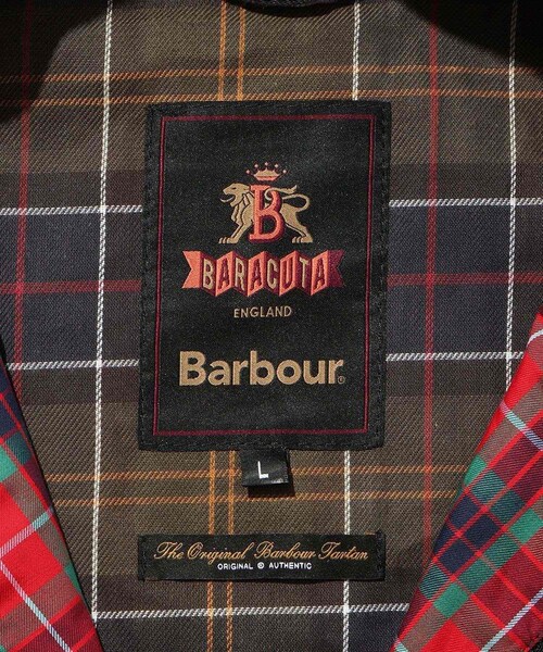 ADAM ET ROPE'（アダムエロペ）の「【Barbour/バブアー】BARBOUR X BARACUTA BADGED PORTON ...
