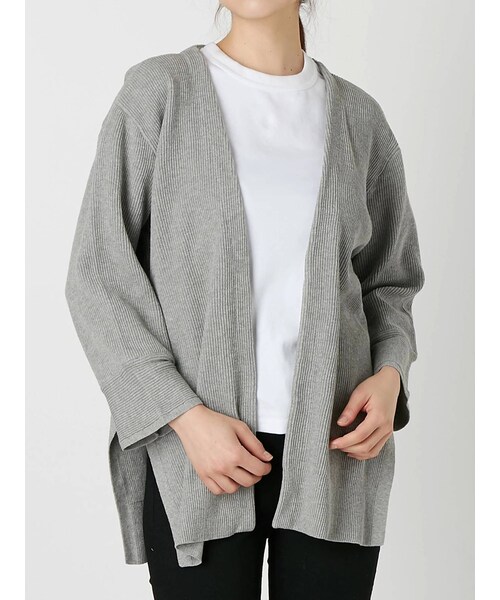 COTORICA（コトリカ）の「【WOMEN】畦V衿カーディガン（カーディガン/ボレロ）」 - WEAR