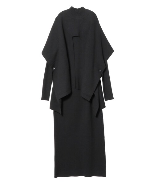 UN3D.（アンスリード）の「CAPE LAYERED KT OP（ワンピース）」 - WEAR