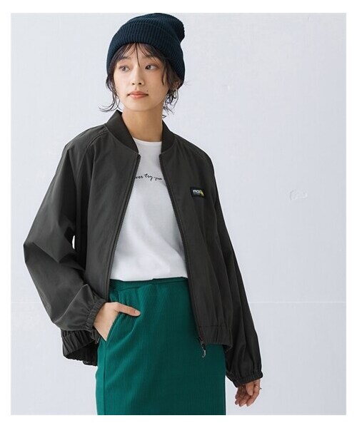 nissen（ニッセン）の「moz（モズ）MA-1ブルゾン（）」 - WEAR