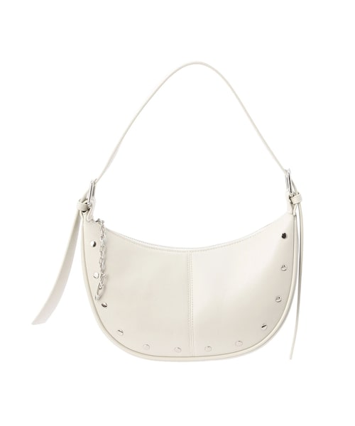 EMODA（エモダ）の「STUDS SHOULDER CHARM BAG（ハンドバッグ）」 - WEAR