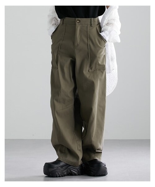 nissen（ニッセン）の「【Soiunique】カーブシルエットベイカーパンツ（）」 - WEAR