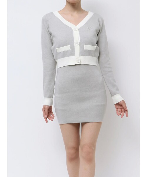 GYDA（ジェイダ）の「Symmetry GYDAバイカラーアンサンブルOP（ワンピース）」 - WEAR