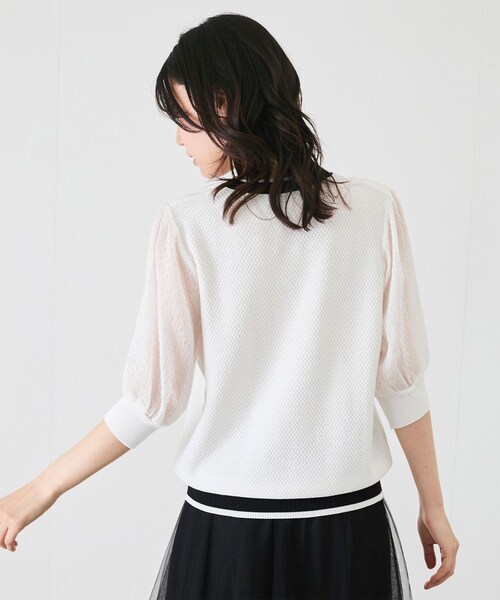 Jayro（ジャイロ）の「カメリアボタン配色プルオーバー（ニット/セーター）」 - WEAR