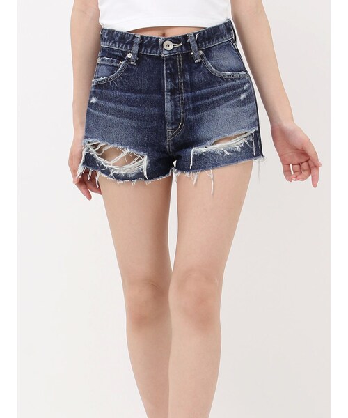 GYDA（ジェイダ）の「H/W BACK RIPPEDデニムSPT（デニムパンツ）」 - WEAR