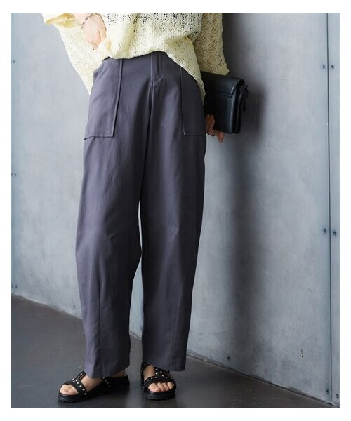 nissen（ニッセン）の「カーブシルエットベイカーパンツ [Soiunique]（）」 - WEAR